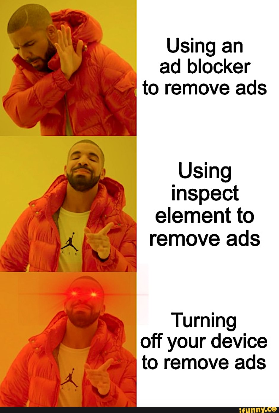 Using an ad blocker to remove ads Using inspect element to remove ads ...
