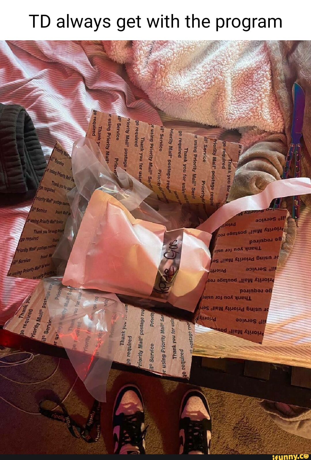 TD always get with the program SSS - iFunny