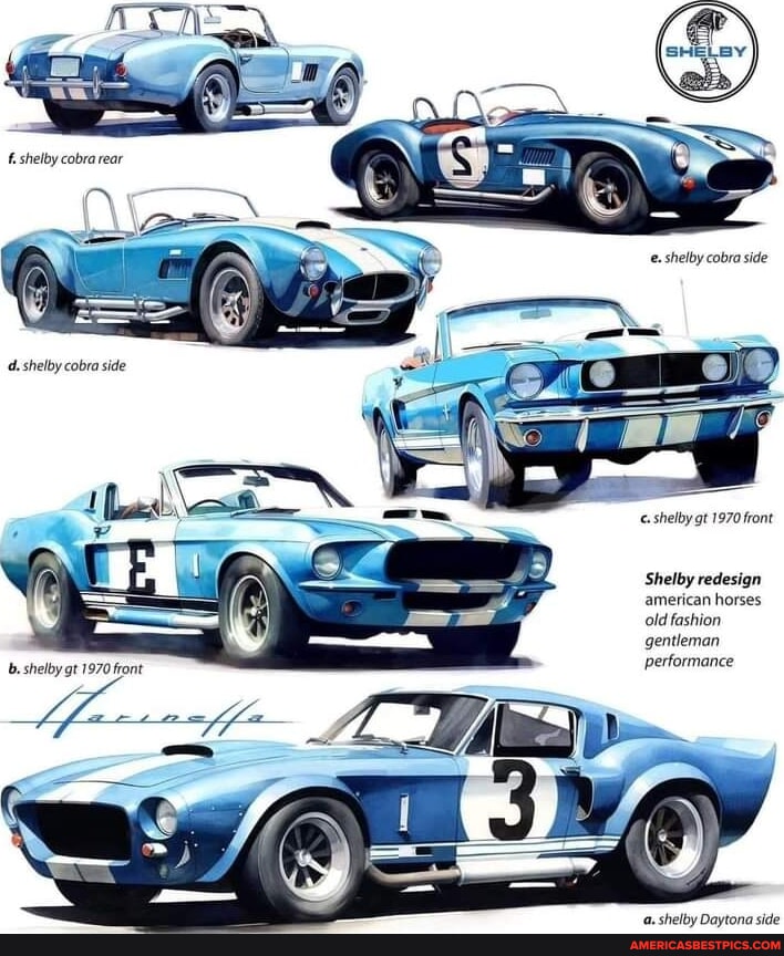 .shelby gt 1970 front Shelby redesign american horses old fashion ...