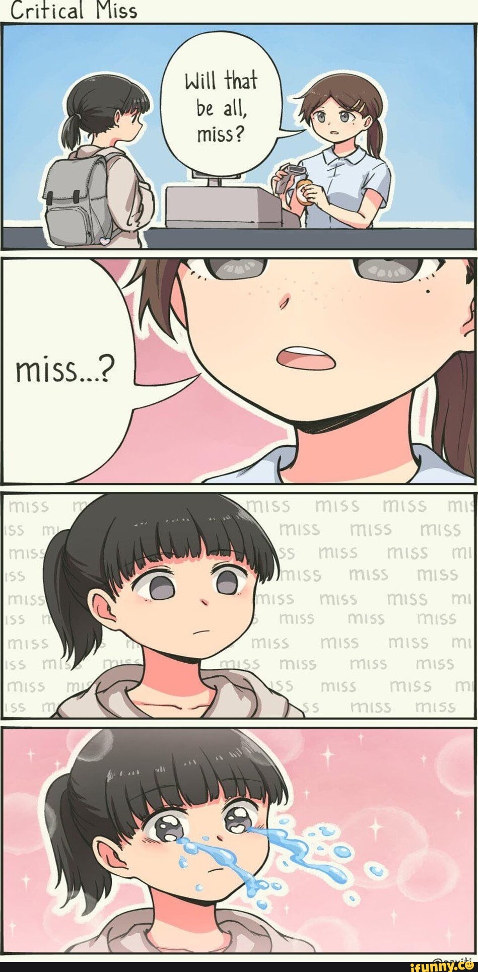 Critical Miss Will that Miss Muss. miss miss. - iFunny