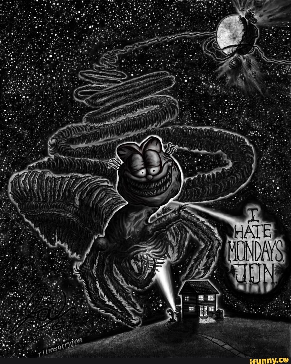 All the eldritch Garfield memes I could find. Part 1 - iFunny