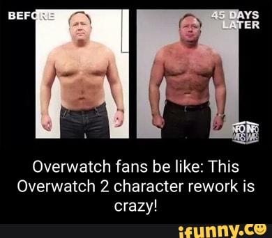 Overwatch fans be like: This Overwatch 2 character rework is crazy ...