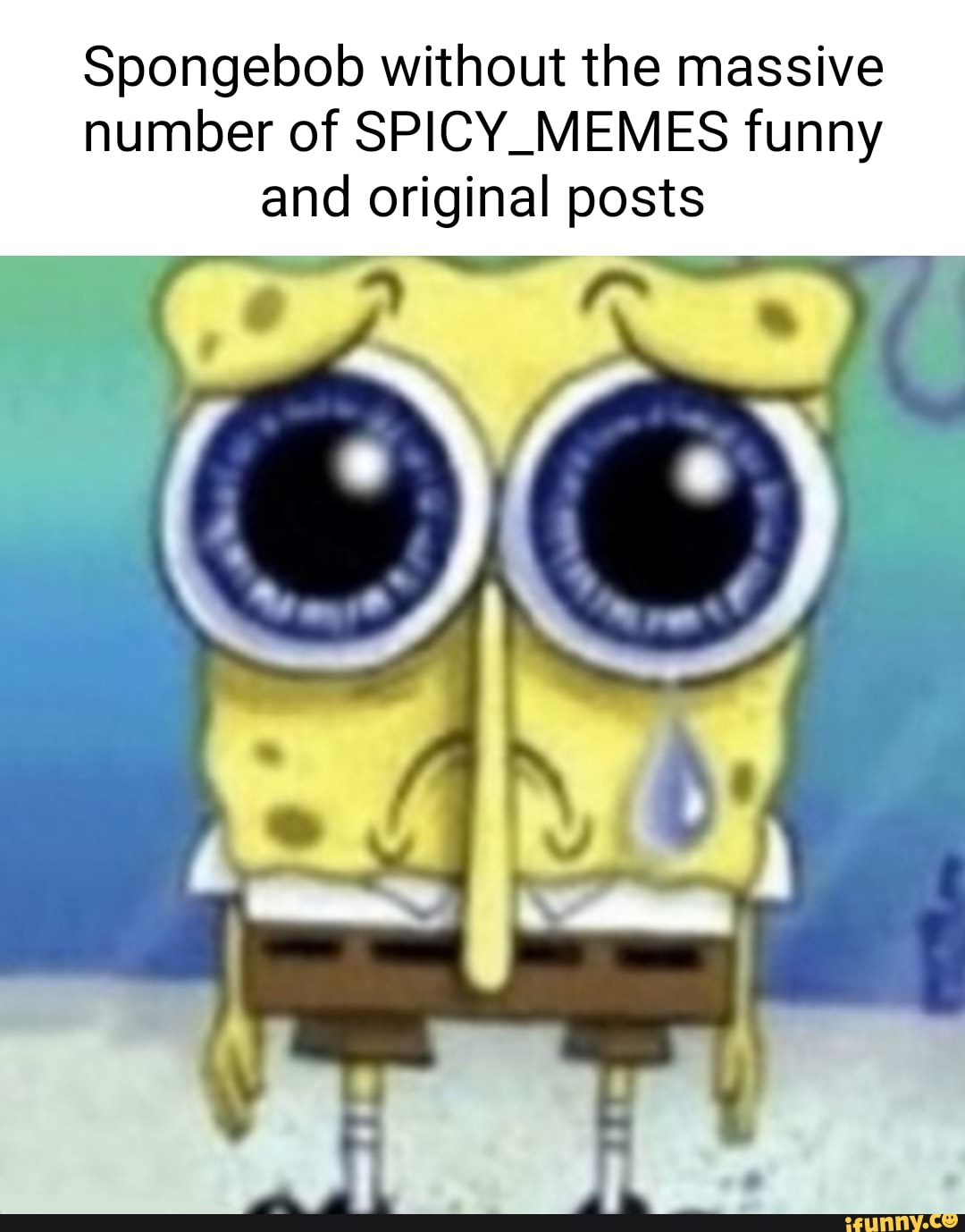 Spongebob without the massive number of SPICY _MEMES funny and original ...
