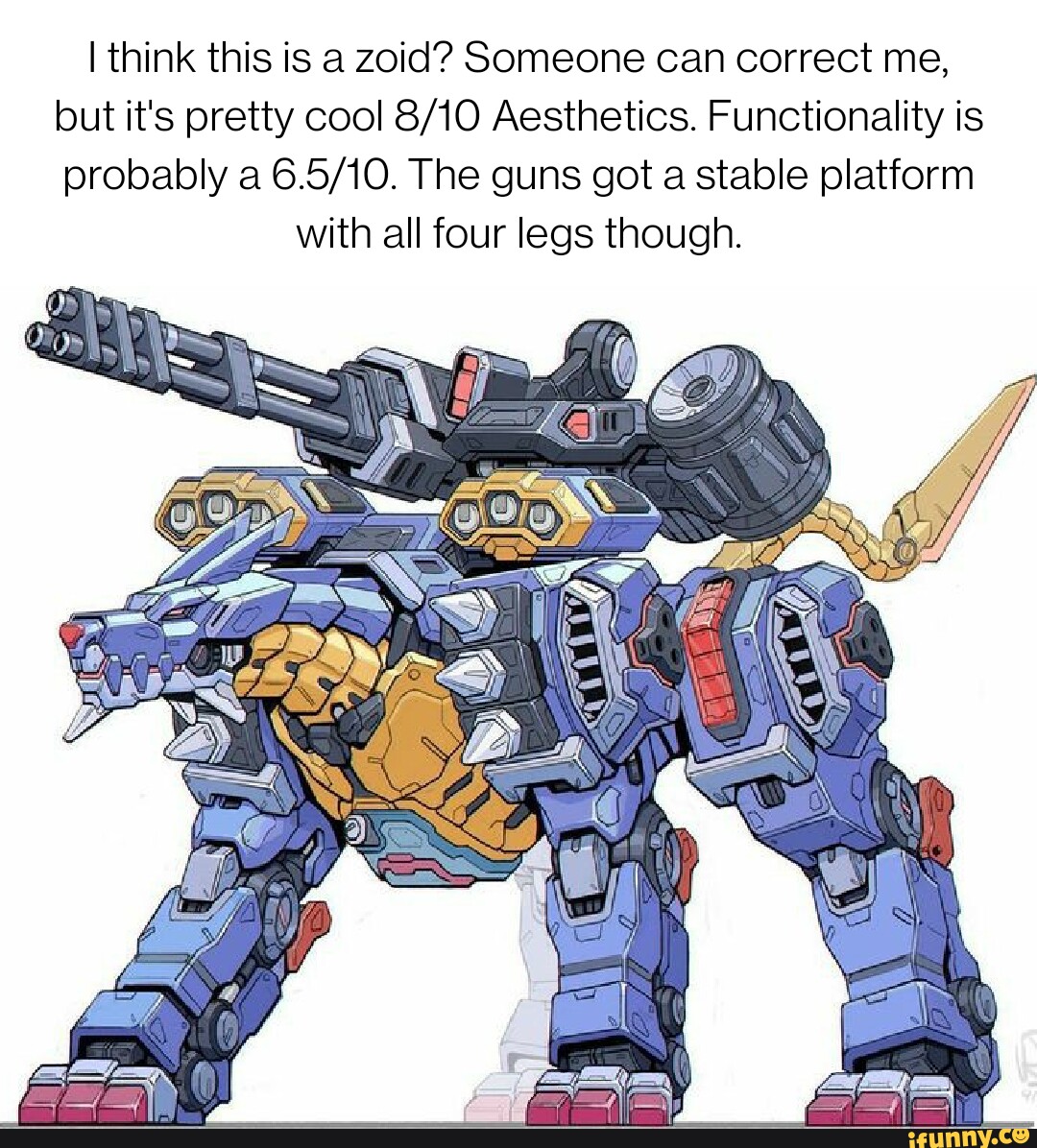 I think this is a zoid? Someone can correct me, but it's pretty cool ...