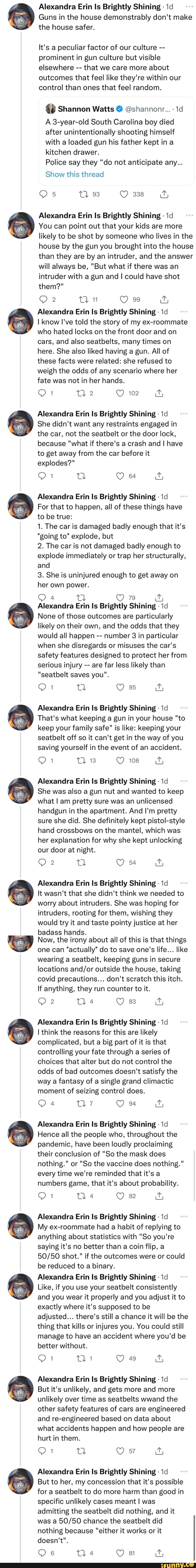 Alexandra Erin Is Brightly Shining id Guns in the house demonstrably ...