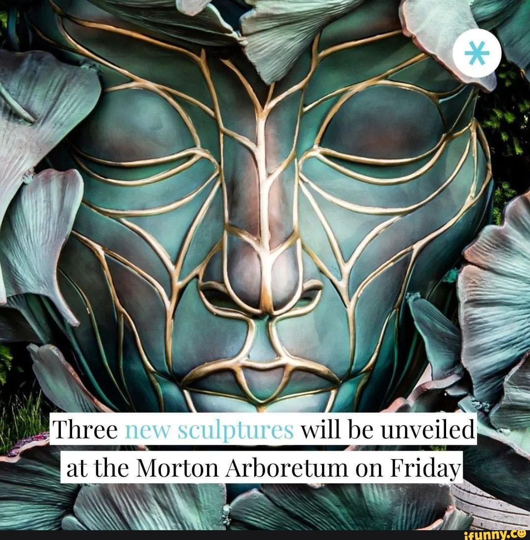 Three new sculptures will be unveiled at the Morton Arboretum on Friday ...
