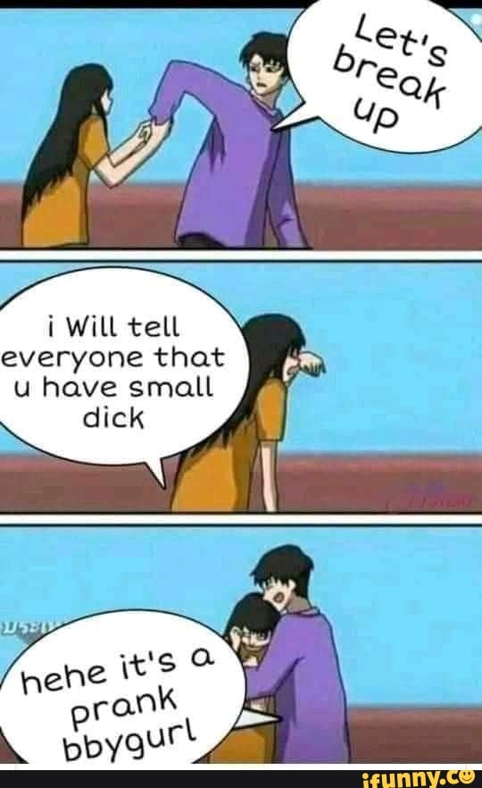 Will Tell Everyone That U Have Small Dick Ifunny 9106