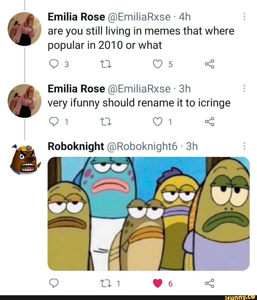 Emilia Rose @EmiliaRxse are you still living in memes that where ...