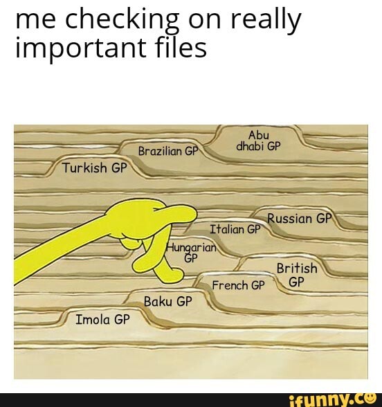 Me checking on really important files - iFunny