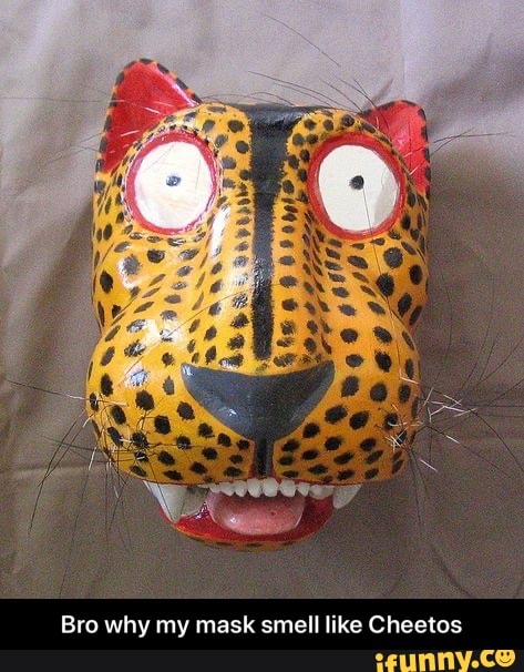 Bro why my mask smell like Cheetos - Bro why my mask smell like Cheetos ...