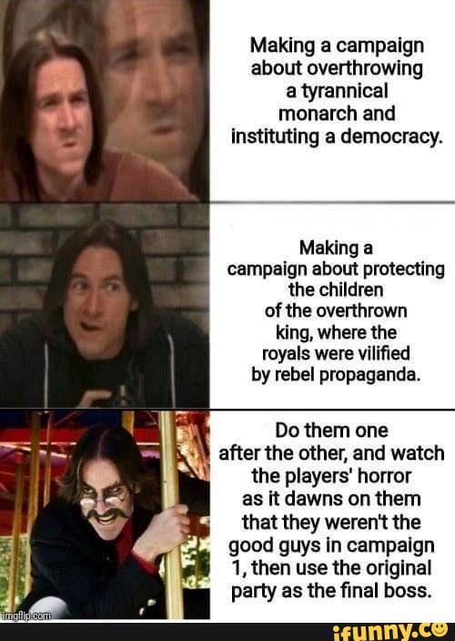 The Return of the Meme (vol. 499) - Making a campaign about ...