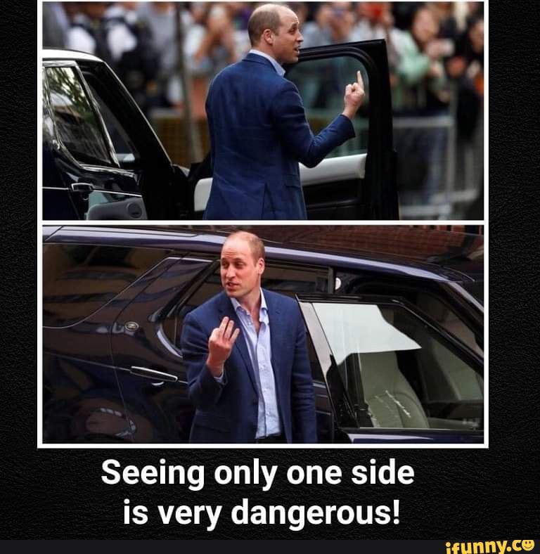 Seeing only one side is very dangerous! - iFunny