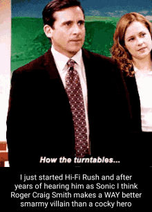 How the turntables. just started Hi-Fi Rush and after years of hearing ...