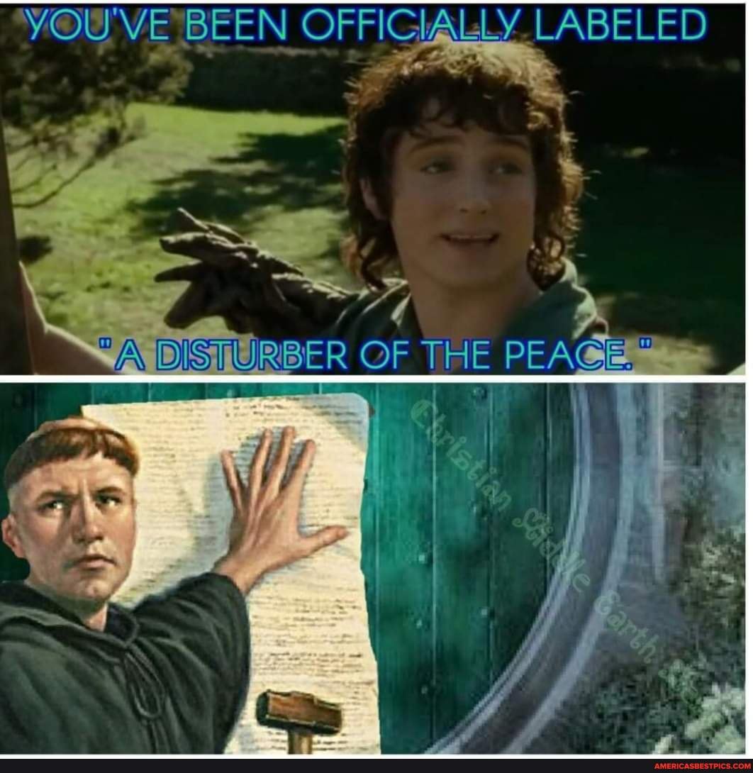 YOU'VE BEEN OFFICIALLY LABELED DISTURBER OF THE PEAGE." - America’s ...
