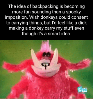 Backpacking memes. Best Collection of funny Backpacking pictures on iFunny