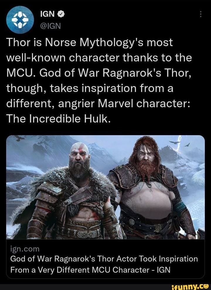 IGN @IGN Thor is Norse Mythology's most well-known character thanks to ...
