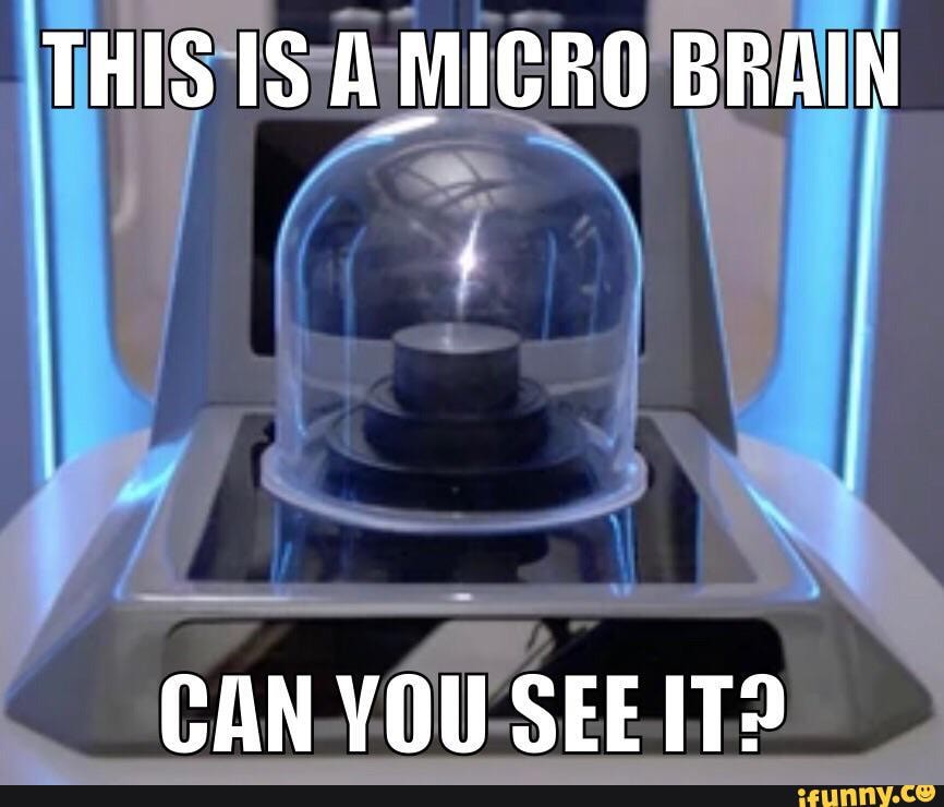 Microbrain memes. Best Collection of funny Microbrain pictures on iFunny