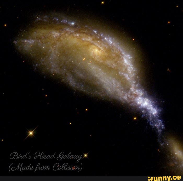 A powerful cosmic collision left this galaxy smeared in space, but now ...