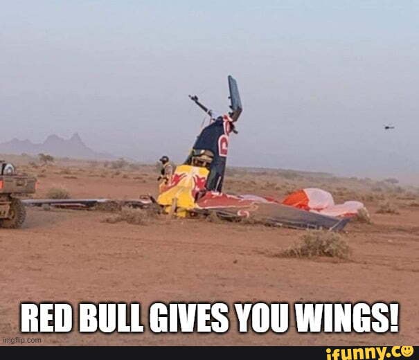 RED BULL GIVES YOU WInGS! - iFunny