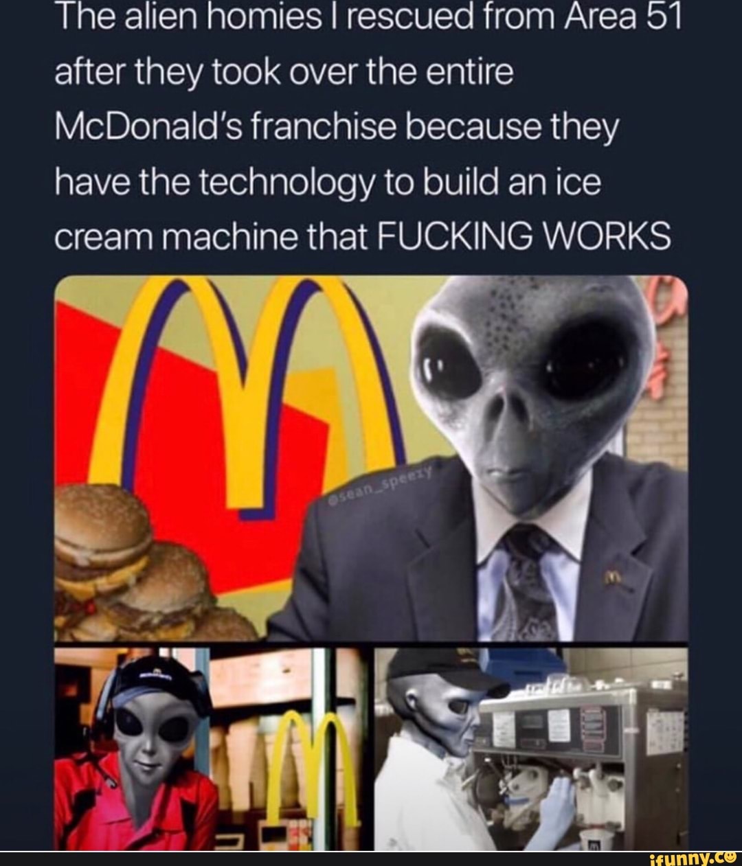 The alien homies I rescued from Area 51 after they took over the entire ...