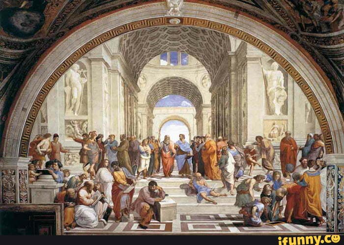 The_school_of_athens memes. Best Collection of funny The_school_of ...