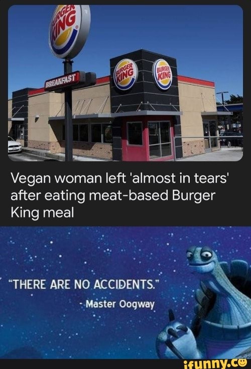 Vegan woman left 'almost in tears' after eating meat-based Burger King ...