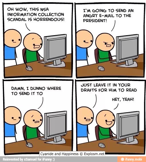 WOW, THIS NSA INFORMATION COLLECTION SCANDAL IS HORRENDOUS! DAMN, I ...