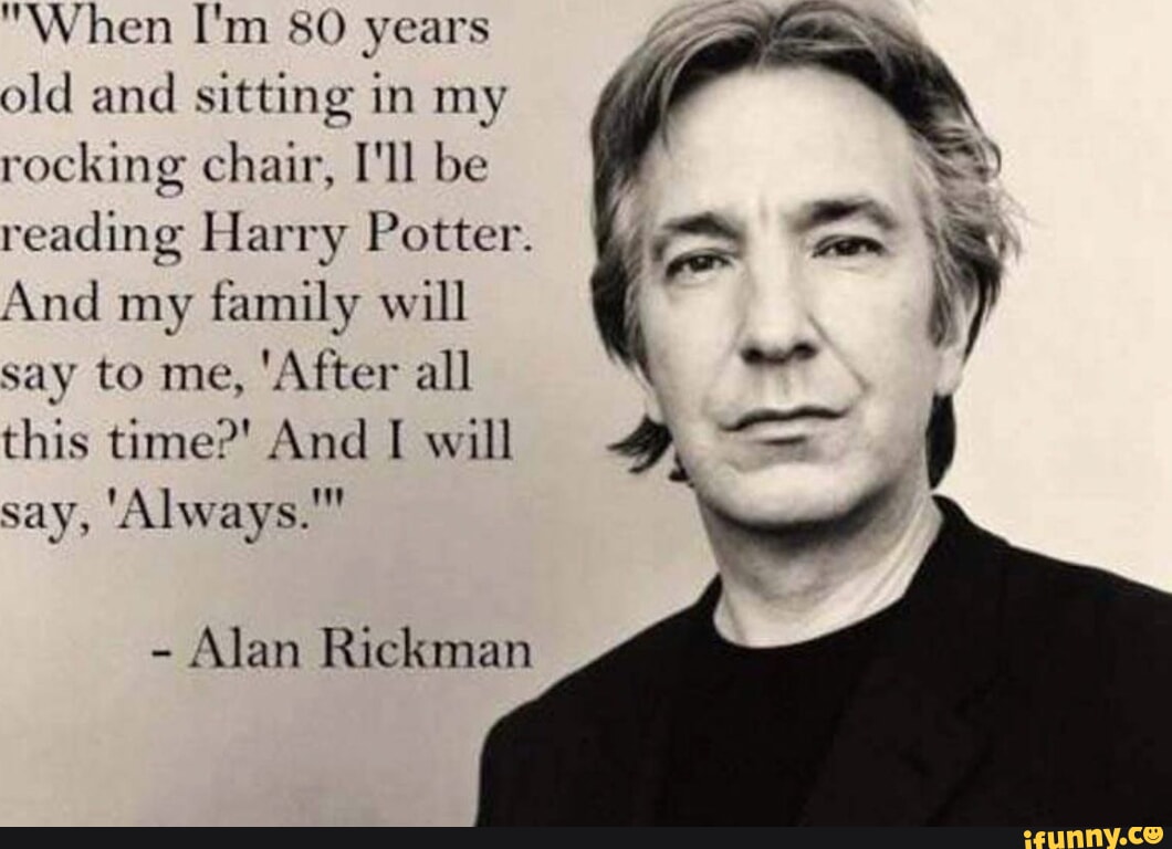 Alan Rickman memes memes. The best memes on iFunny