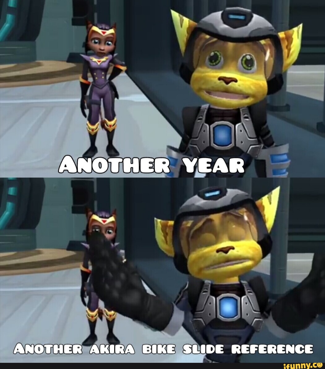 ANOTHER YEAR ANOTHER AKIRA BIKE SLIDE REFERENCE - iFunny