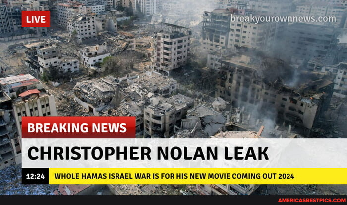 LIVE GREARING NEWS CHRISTOPHER NOLAN LEAK I MAMAS (ERAEL WAR IS FOR ...