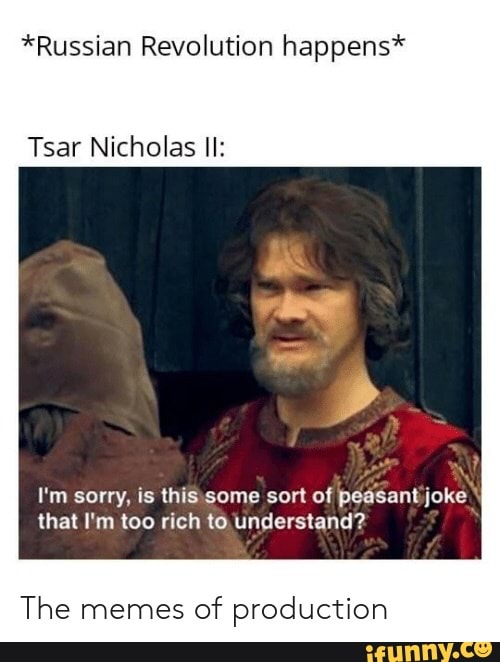 Russian Revolution Memes