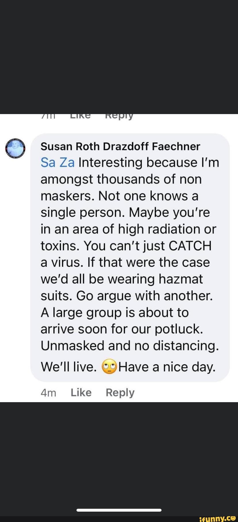 Susan Roth Drazdoff Faechner Sa Za Interesting because I'm amongst ...