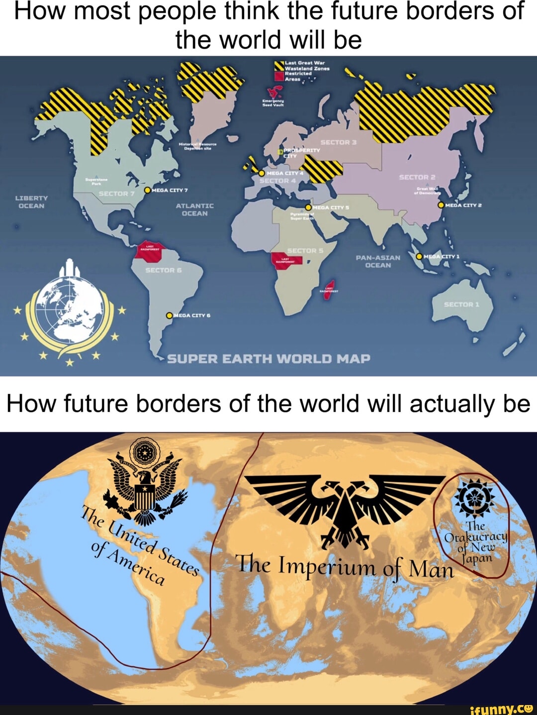 How most people think the future borders o the world will be How future ...