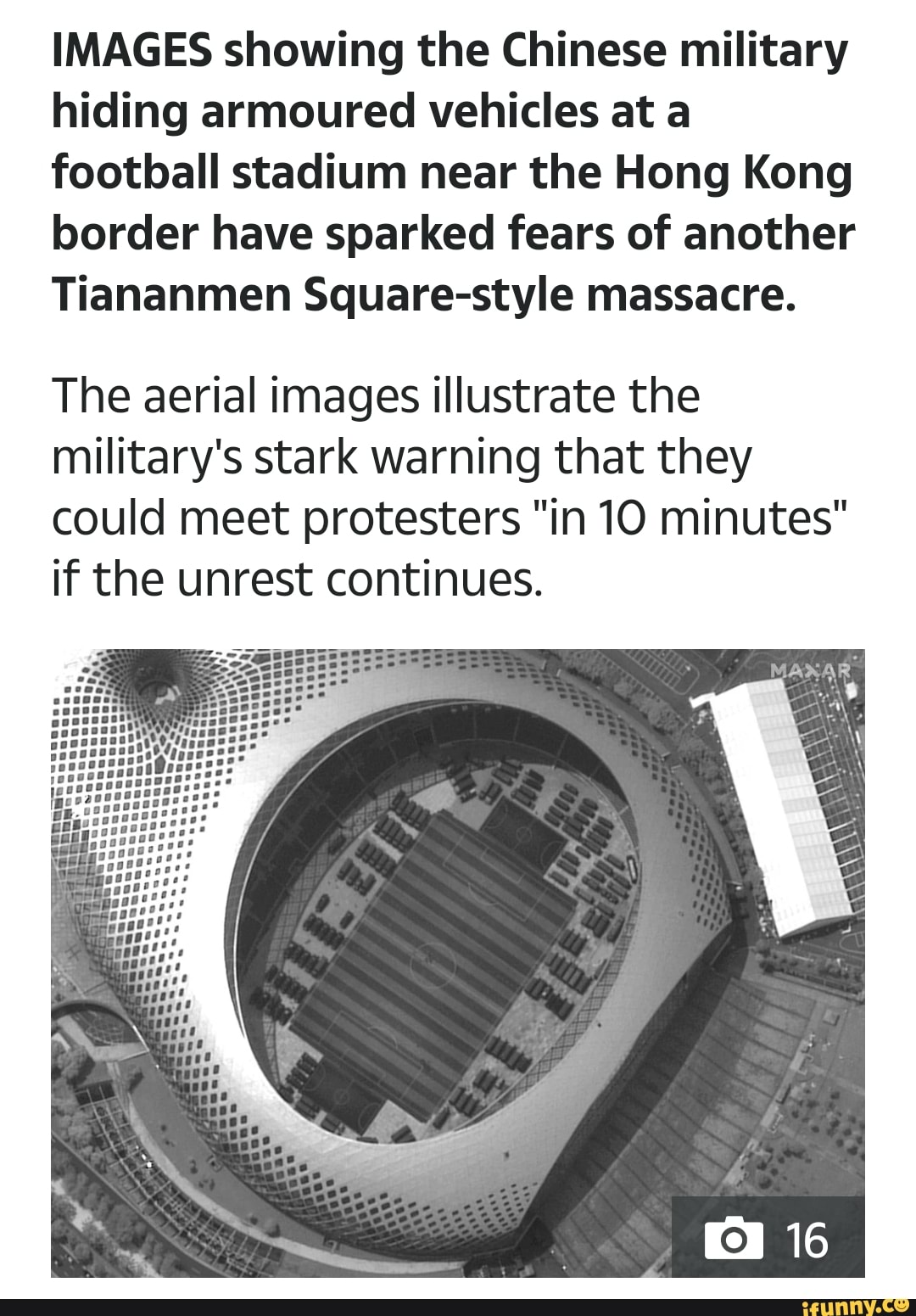 IMAGES showing the Chinese military hiding armoured vehicles at a ...