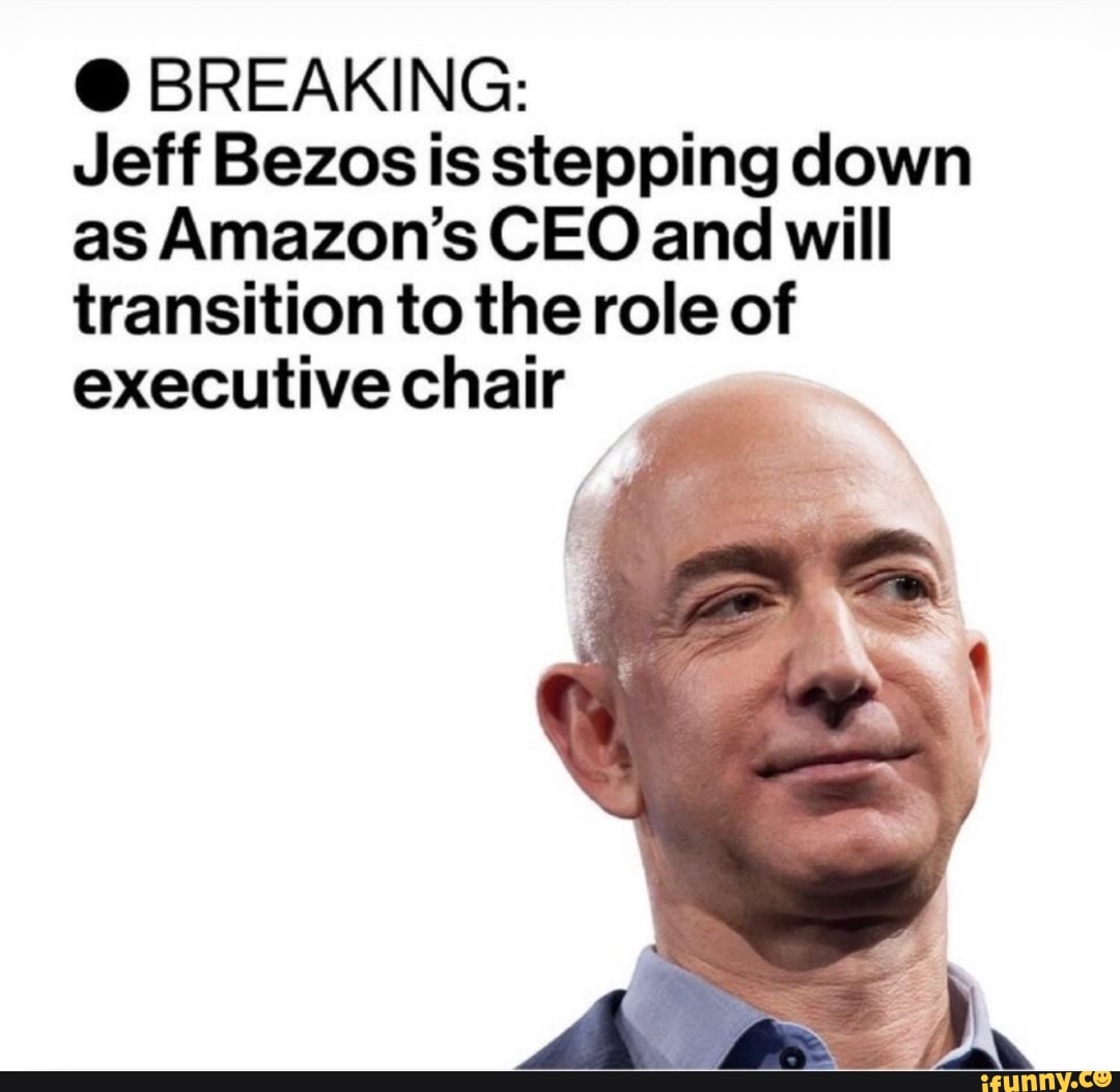 @ BREAKING: Jeff Bezos is stepping down as Amazon's CEO and will ...