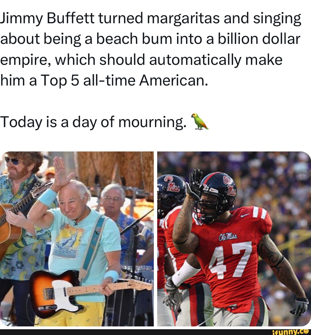Jimmy Buffett turned margaritas and singing about being a beach bum ...