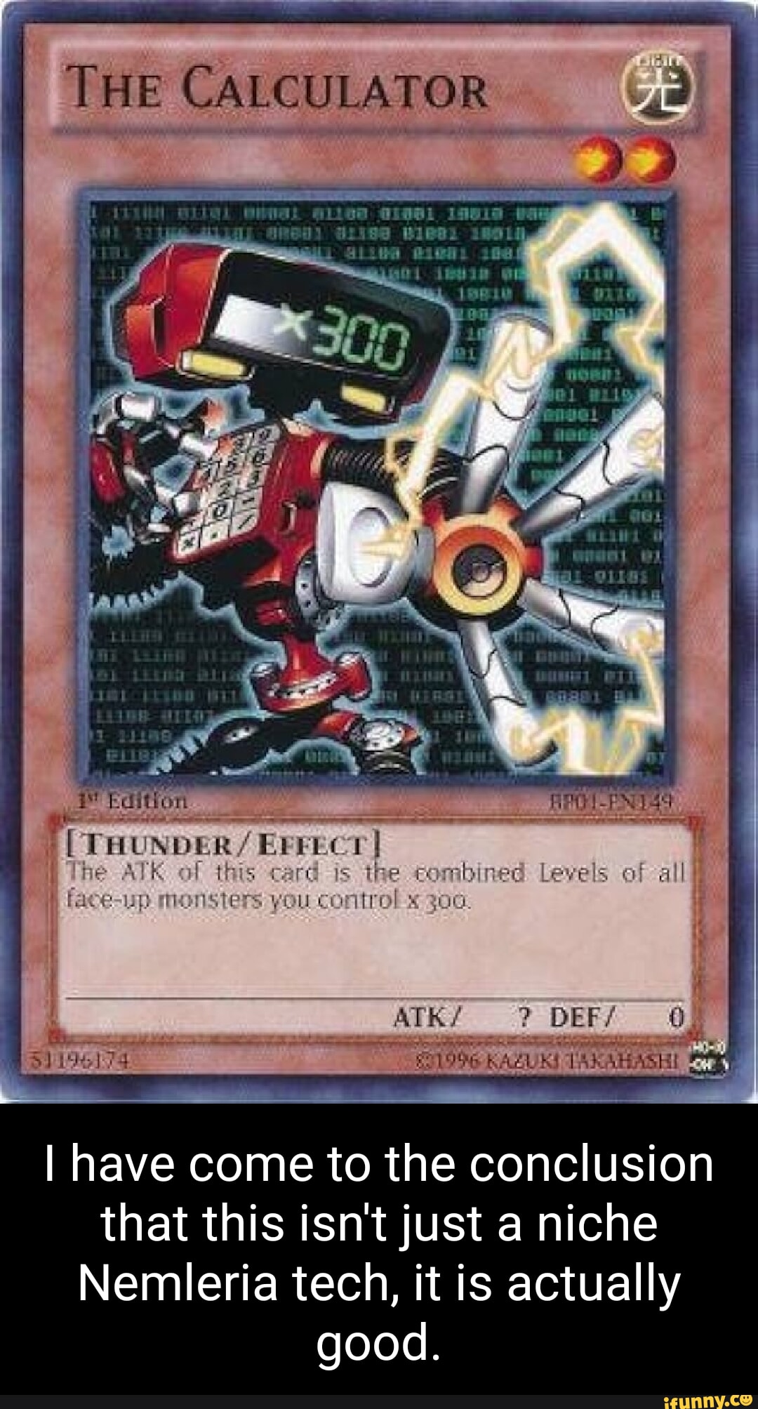 CALCULATOR he ATK is card is the eombined Levels of all face-up ...