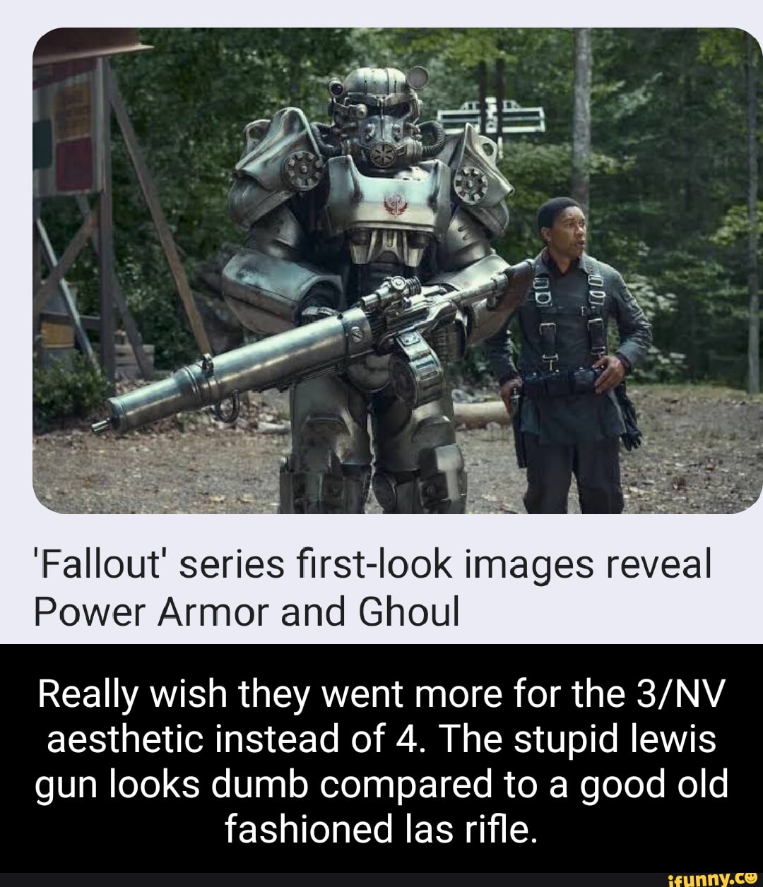 'Fallout' series first-look images reveal Power Armor and Ghoul Really ...