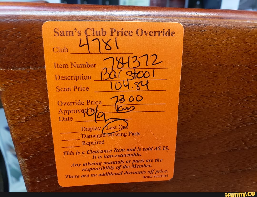 Why must everyone lie? - Cub Override Item Number Description Scan ...