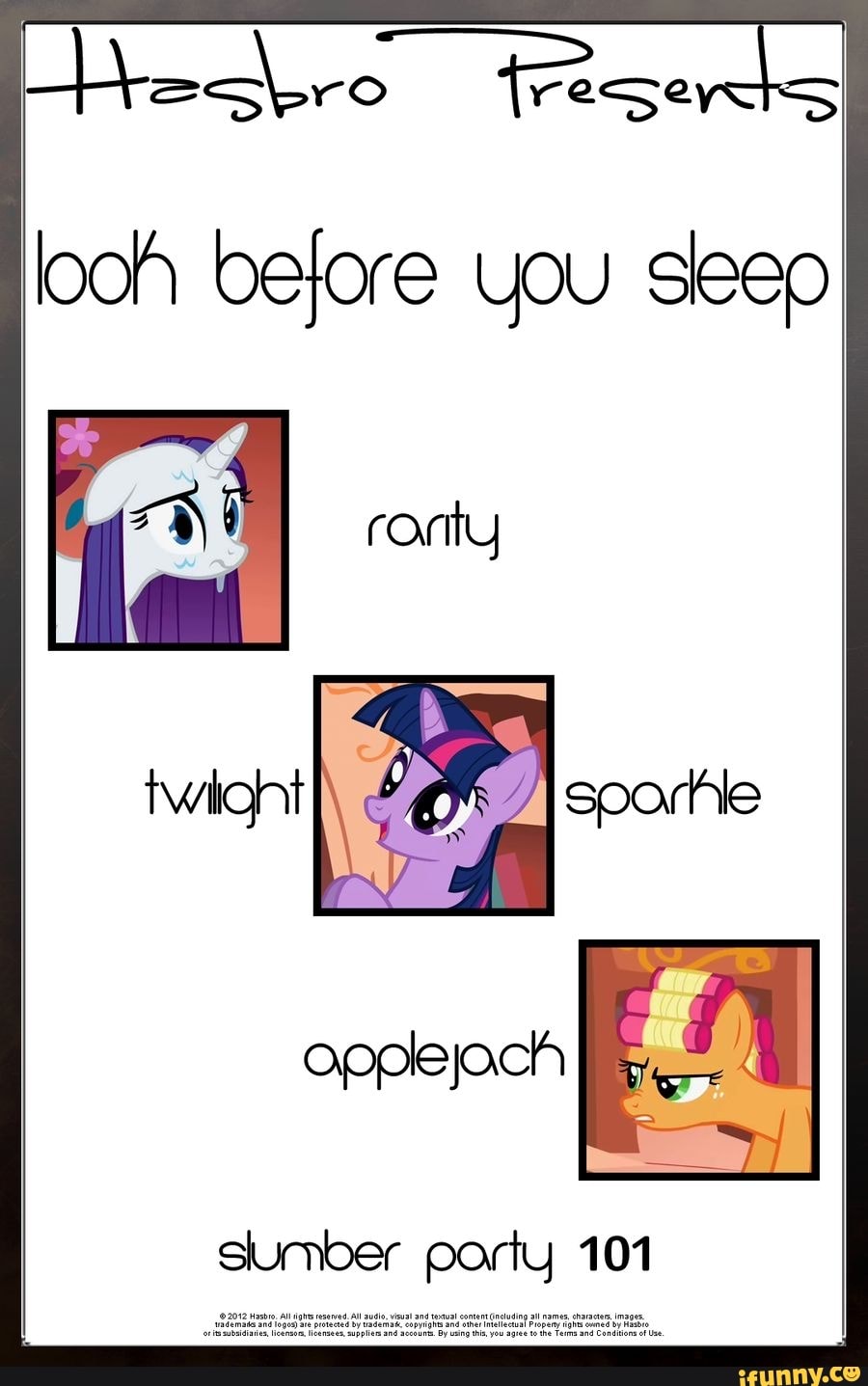 Looh before you sleep slumber porty 101 - iFunny