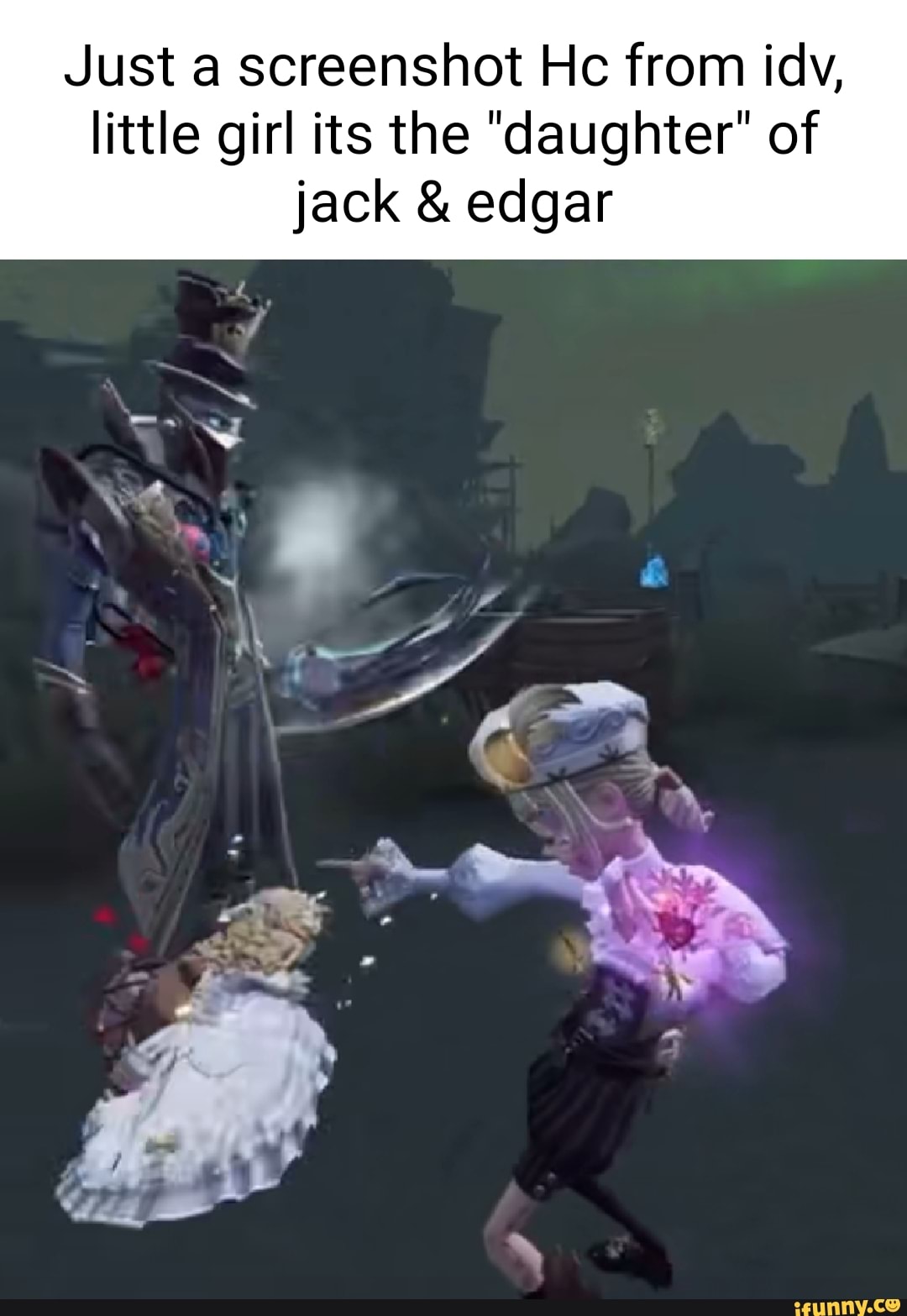 Just a screenshot He from idv, little girl its the "daughter" of jack ...