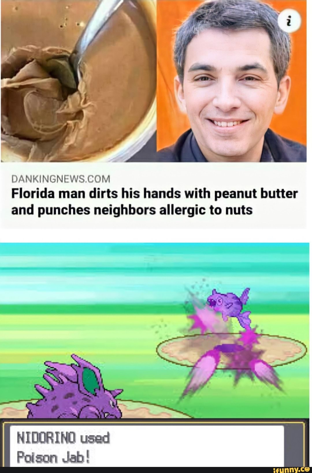 Florida man dirts his hands with peanut butter and punches neighbors ...