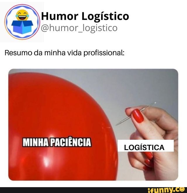 Humor Logístico humor logistico Resumo da minha vida profissional ...