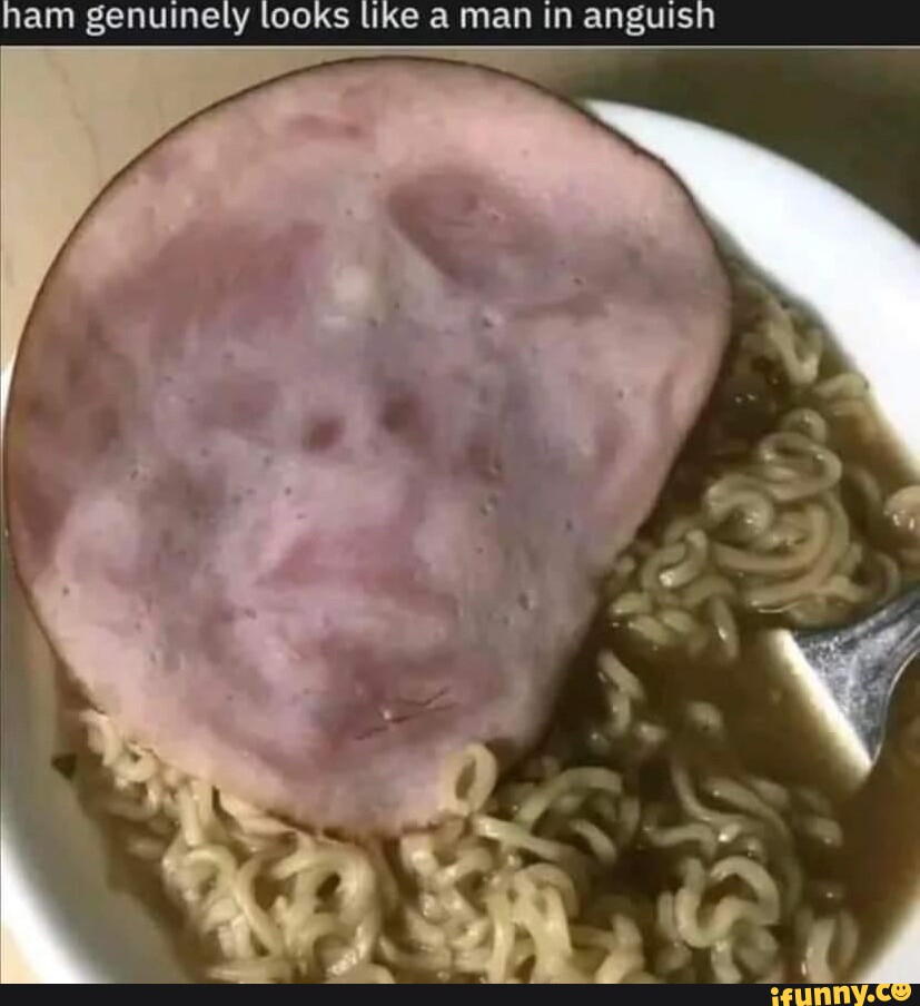 Ham genuinely looks like a man In anguish - iFunny
