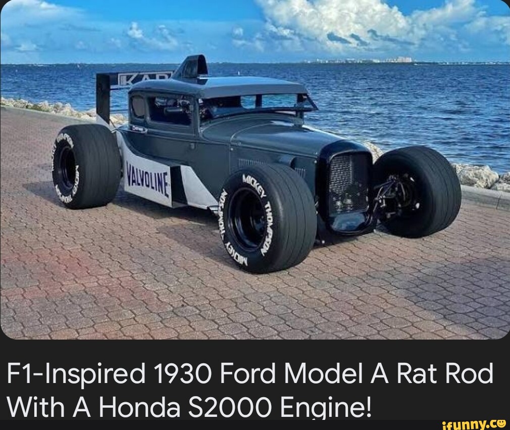 SS F1-Inspired 1930 Ford Model A Rat Rod With A Honda S2000 Enaine ...