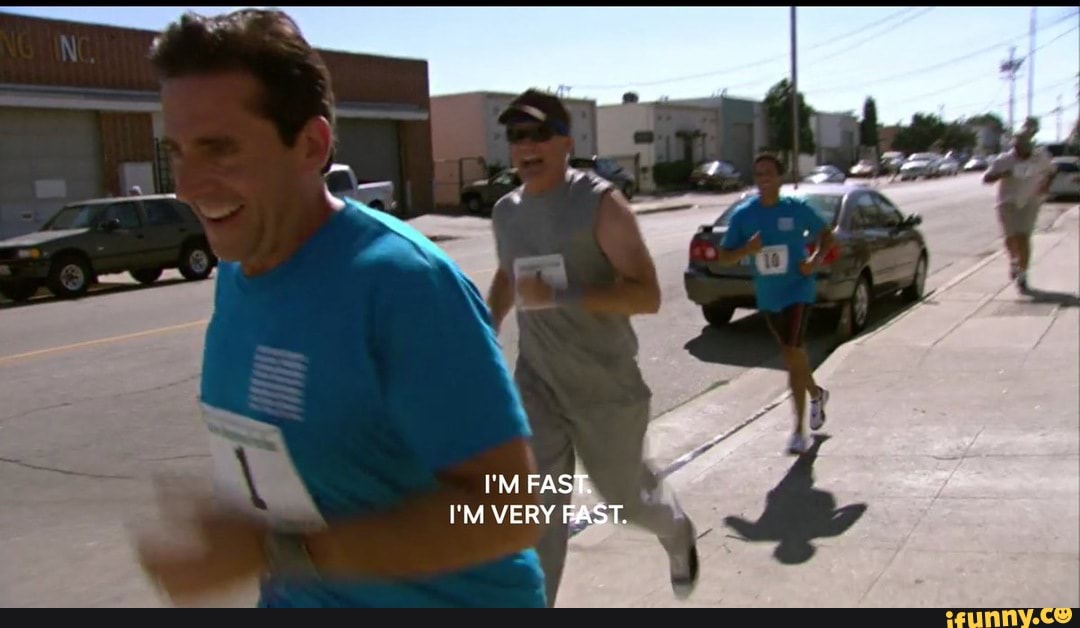 I'M FAST. I'M VERY FAST. - iFunny