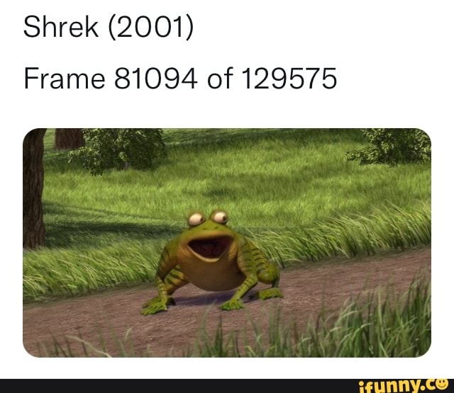 Shrek (2001) Frame 81094 of 129575 - iFunny
