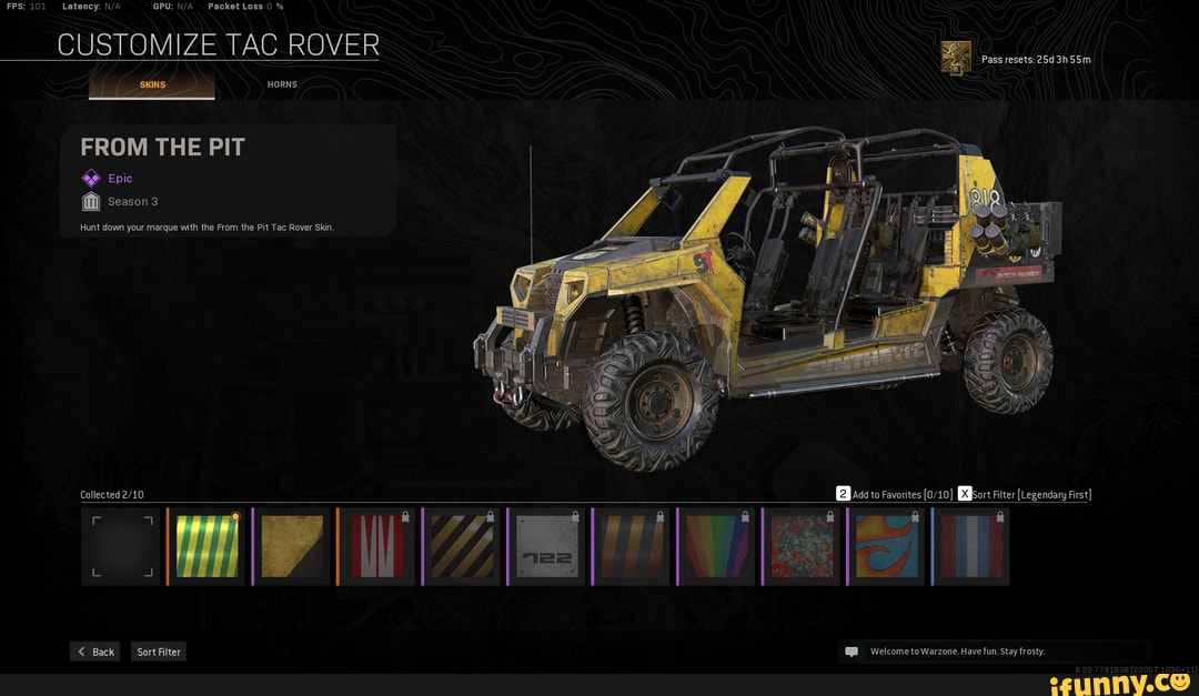 Selling Warzone Collector Account - FPS: 101 _Latency: GPU: Packet Loss ...