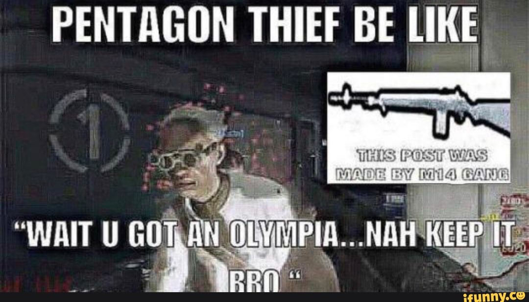 Pentagonthief memes. Best Collection of funny Pentagonthief pictures on ...