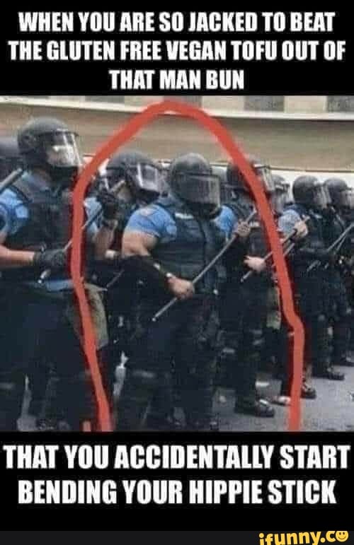 Vegan Hippie Meme